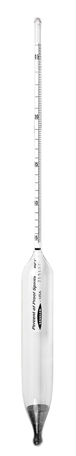 IRS Alcohol Hydrometers with NIST Certificate