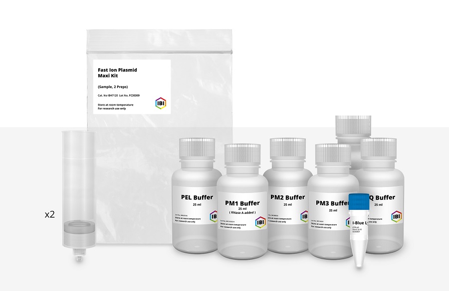 IBI Fast-Ion Plasmid Midi/Maxi Kits