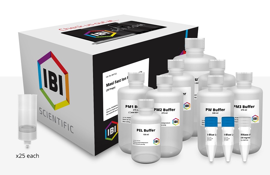 IBI Fast-Ion Plasmid Midi/Maxi Kits
