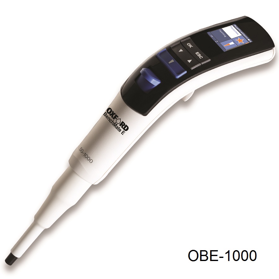 Single Channel Electronic Pipette | Oxford BenchMate E | MIDSCI