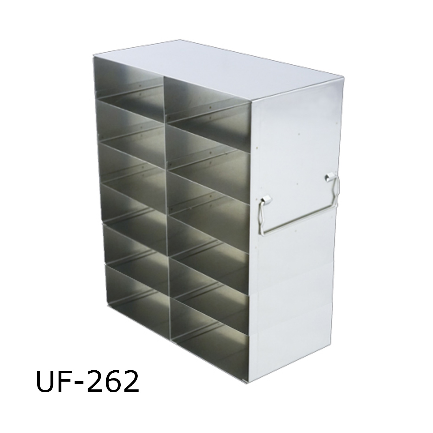 Upright Universal Freezer Racks for 2 in. Boxes